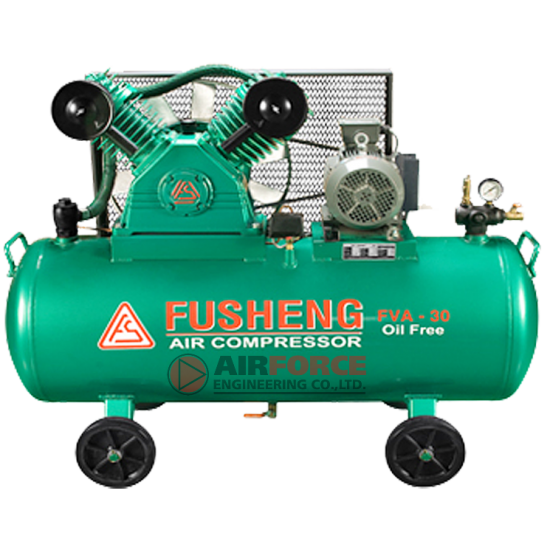 เครื่องอัดอากาศแบบลูกสูบ High Pressure "FUSHENG" รุ่น HTA-65/110L (2HP ...