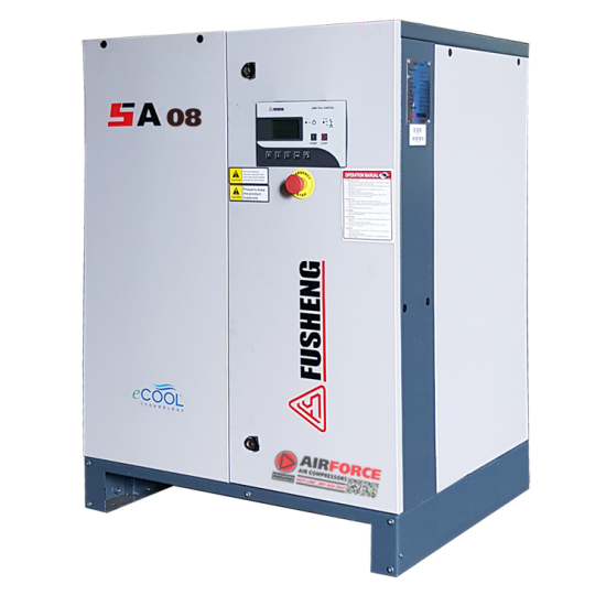 ปั๊มลมฟูเช็ง FUSHENG SA-75A | SCREW AIR COMPRESSOR – บริษัท แอร์ฟอร์ส ...